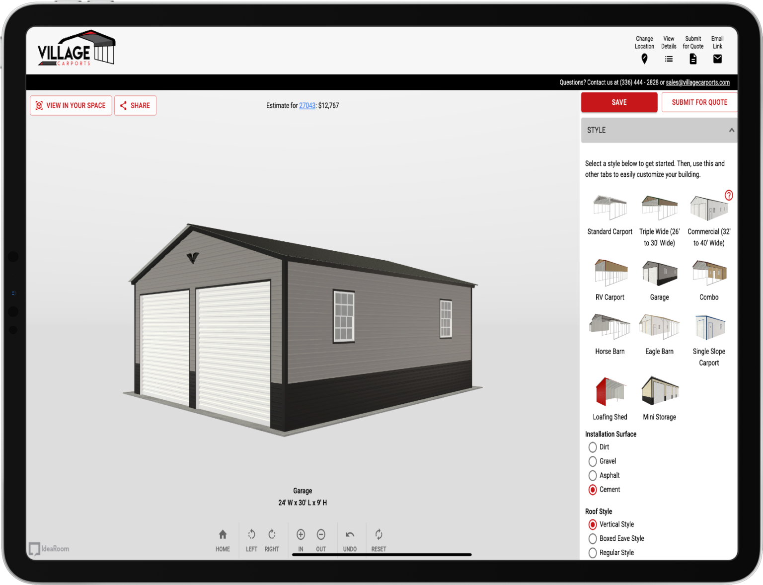 Metal Combo Units - Village Carports